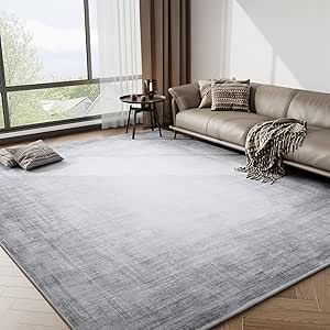 Abstract Area Rug, 6x9 Area Rugs for Living Room Ultra Soft Non Slip ...