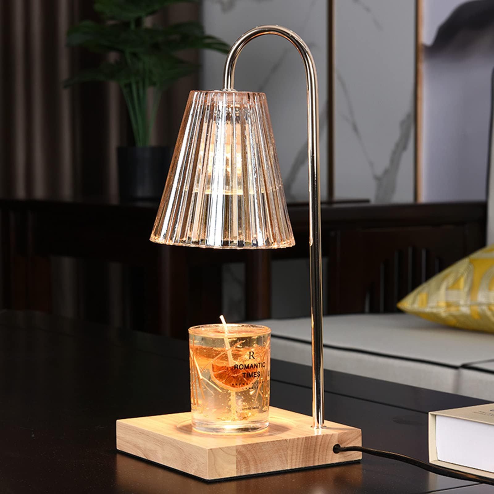 Candle Warmer Lamp with Dimmer - Electric Candle Lamp with Timer for ...