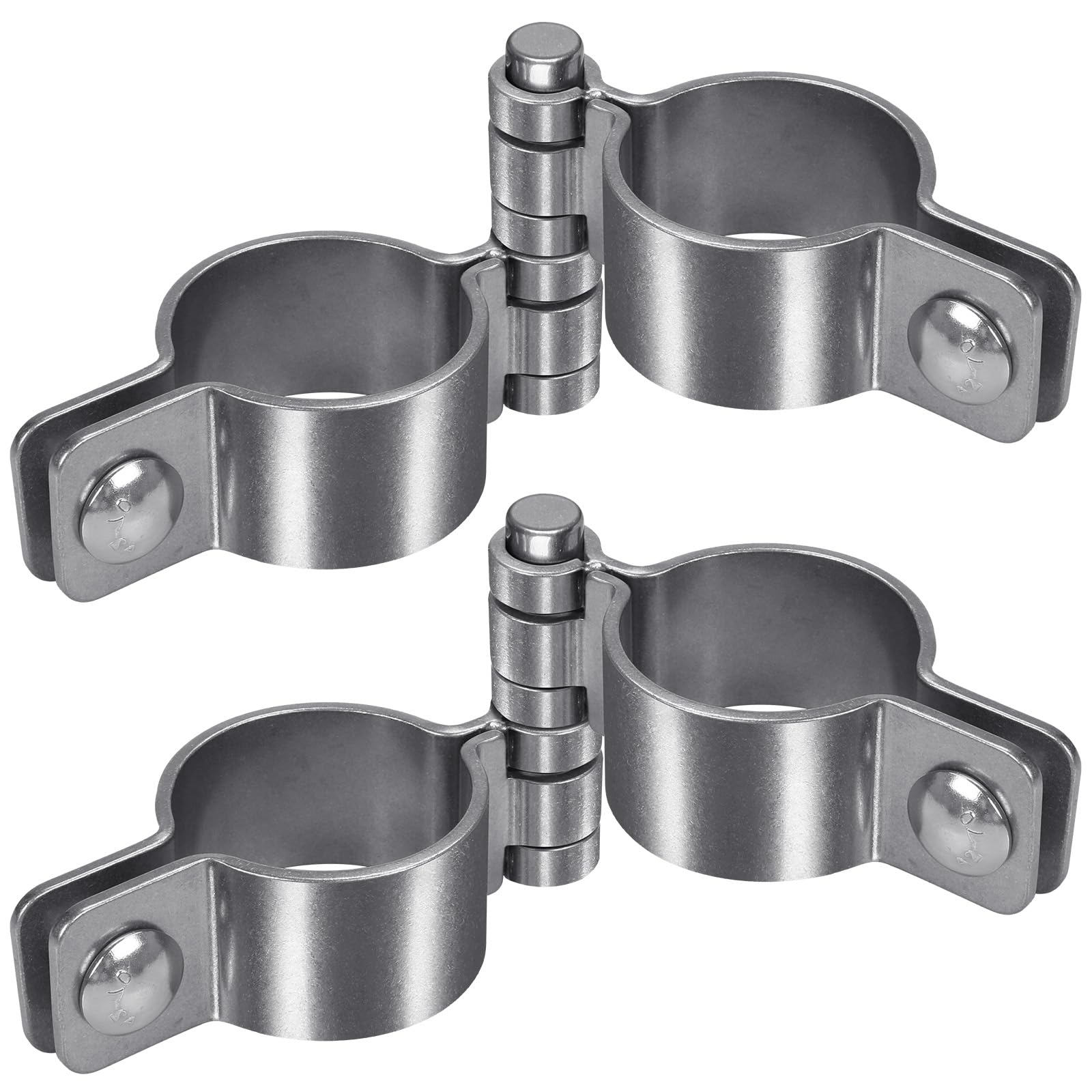 Snapklik.com : Insaga 1-7/8 Chain Link Fence Gate Post Hinge Kit, Thick ...