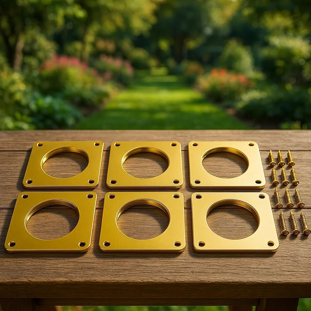 Amazon.com: 6pk Larger Bird House Hole Guard Plate - Stainless Steel ...