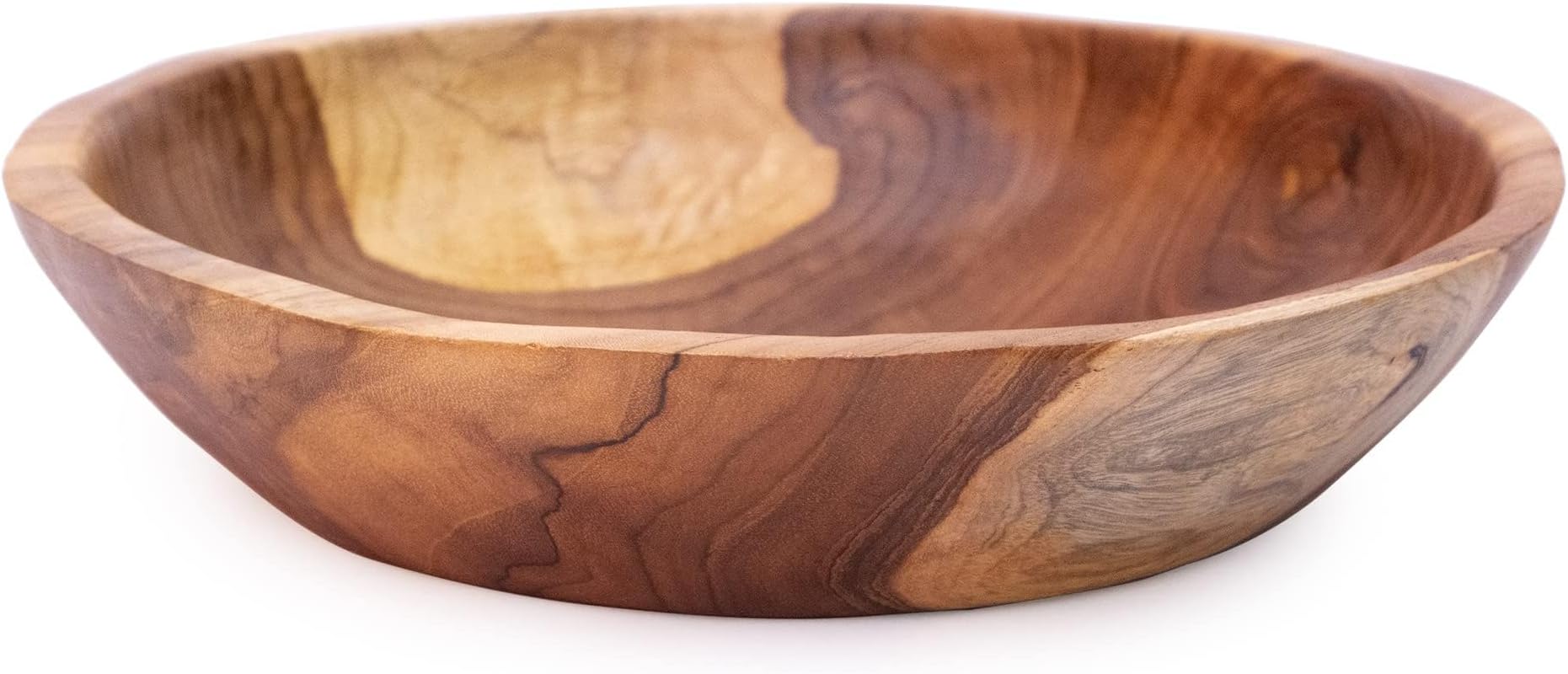 Amazon.com: Naturally Med - Set of 3 Olive Wood Rustic Bowls : Home ...