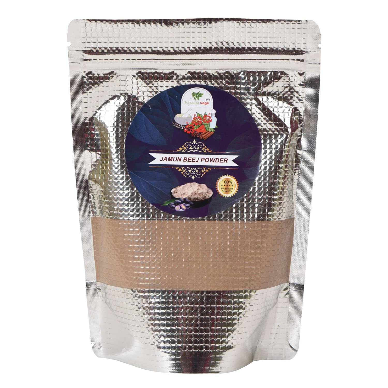 School of sage Jamun beej powder (250 gram) : Amazon.in: Grocery ...
