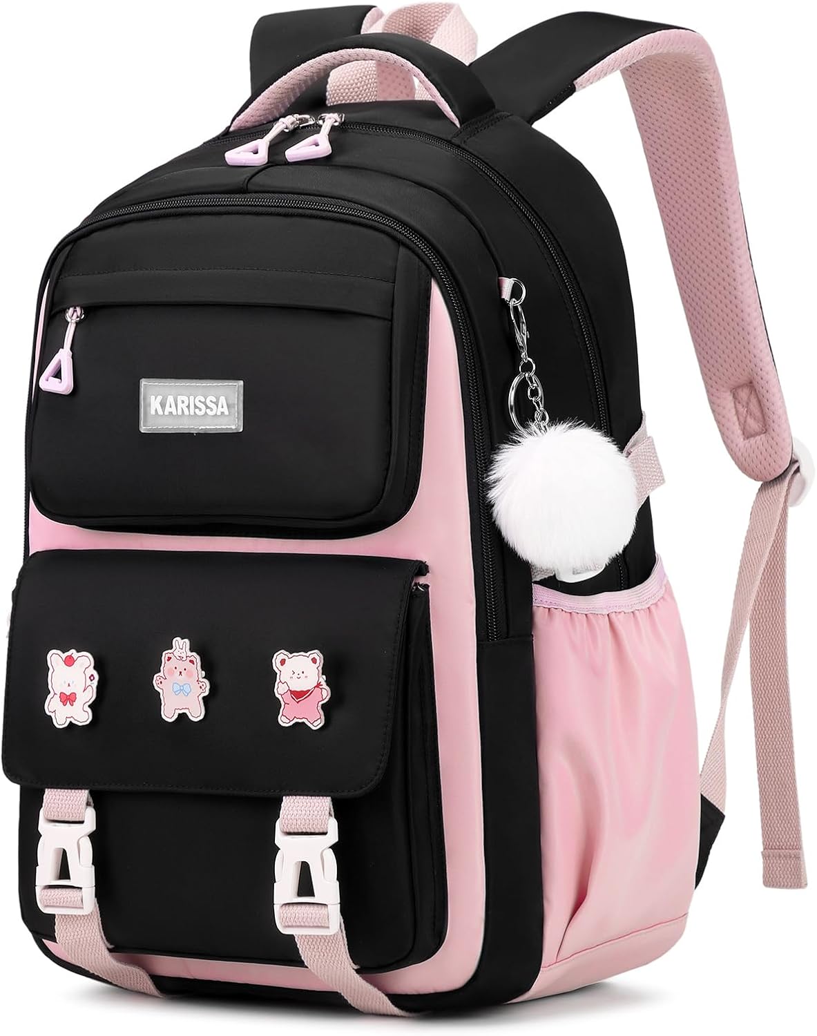 Amazon.com | PIG PIG GIRL Girls Backpack, Kids Backpack for Girls with ...