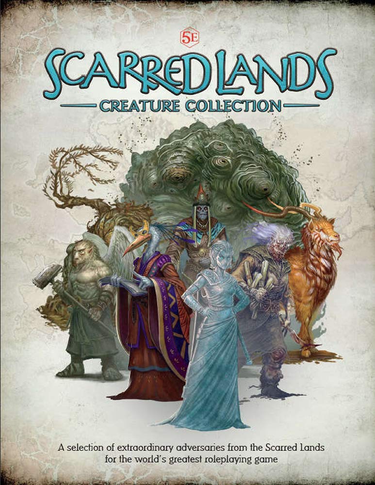 Scarred Lands: Creature Collection 5e (ONXSL020): Onyx Path Publishing ...