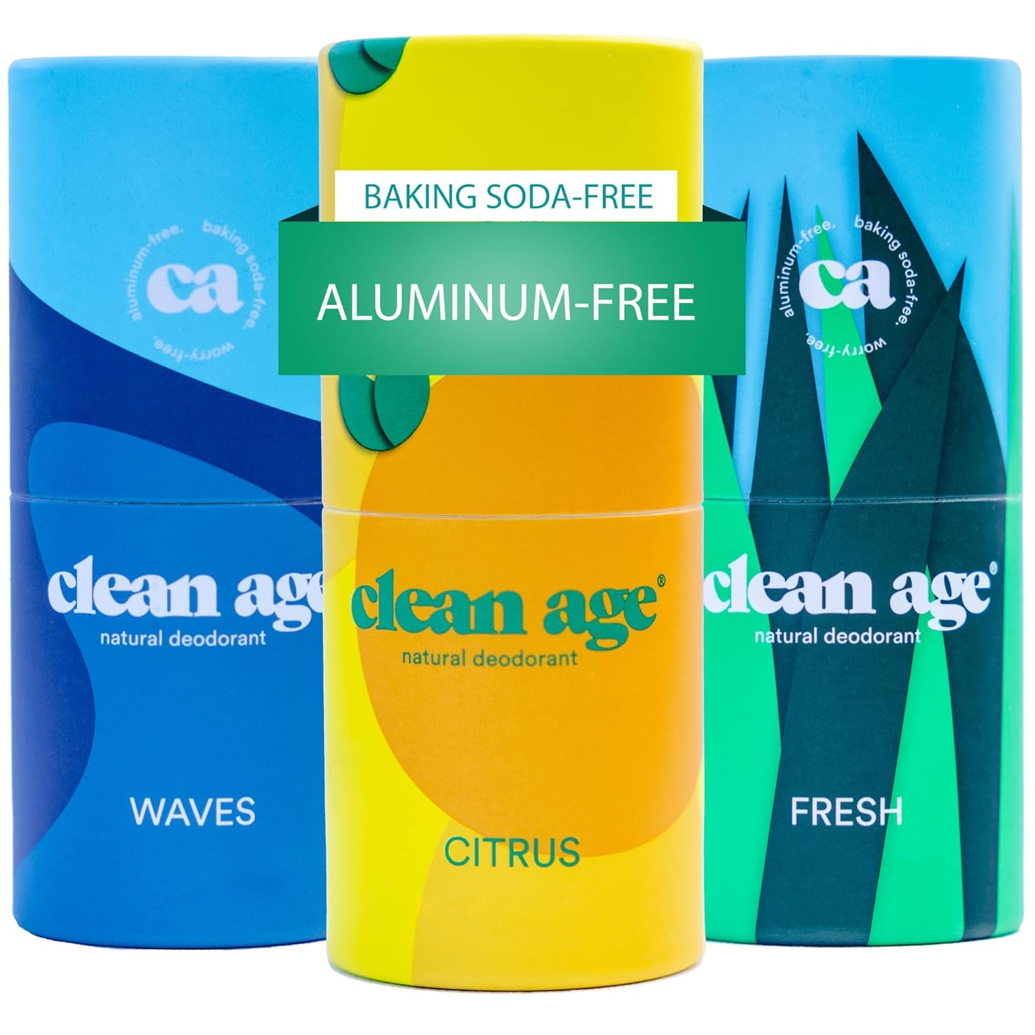 Amazon.com : Clean Age - Aluminum Free Deodorant for Kids & Teens - 2 ...
