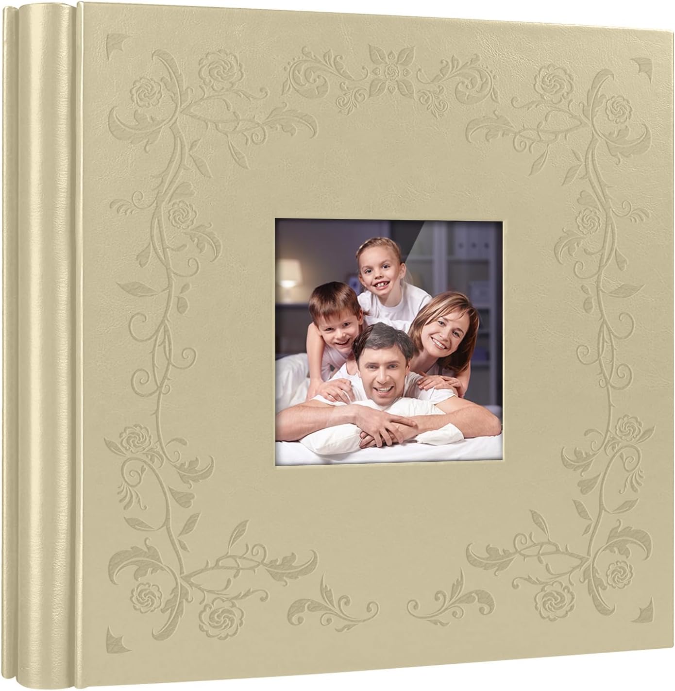 Amazon.com: Posater Photo Album 4x6 600 Pockets Photos, Leather Frame ...