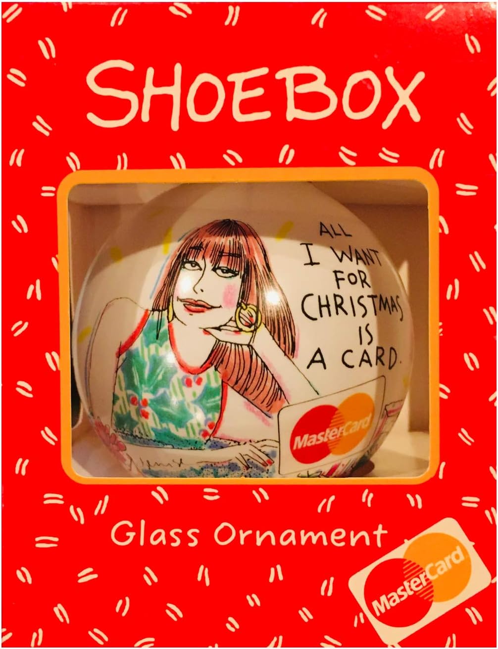 Amazon.com: Hallmark Keepsake Ornament MasterCard Shoebox 1992 : Home ...