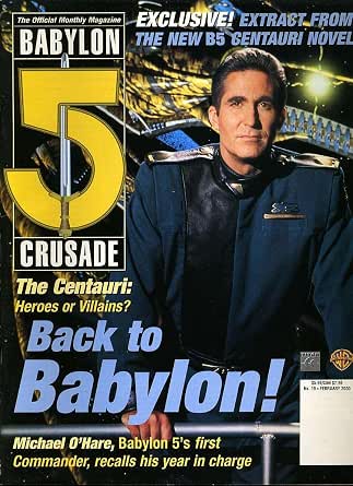 Amazon.com: Official Babylon 5 Magazine, The (Vol. 2) #19 VG ; Titan ...