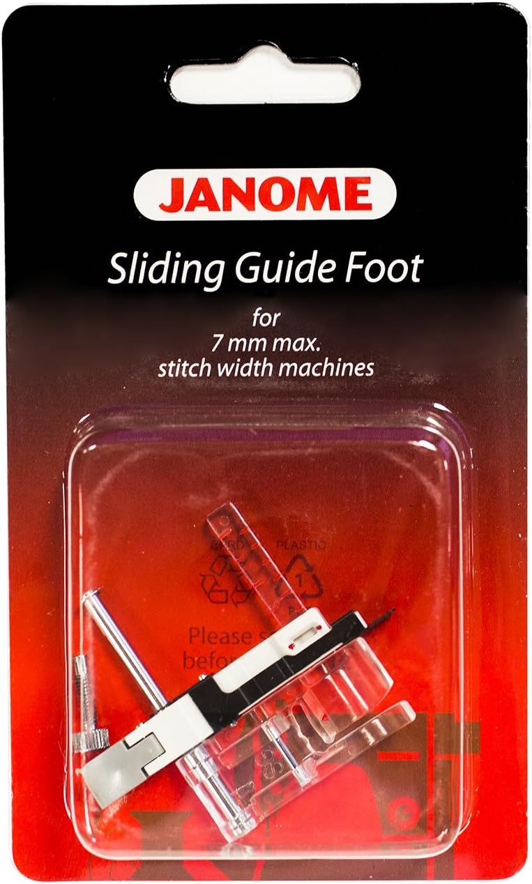 Amazon.com: Janome Top-Load Edge Guide Foot : Arts, Crafts & Sewing