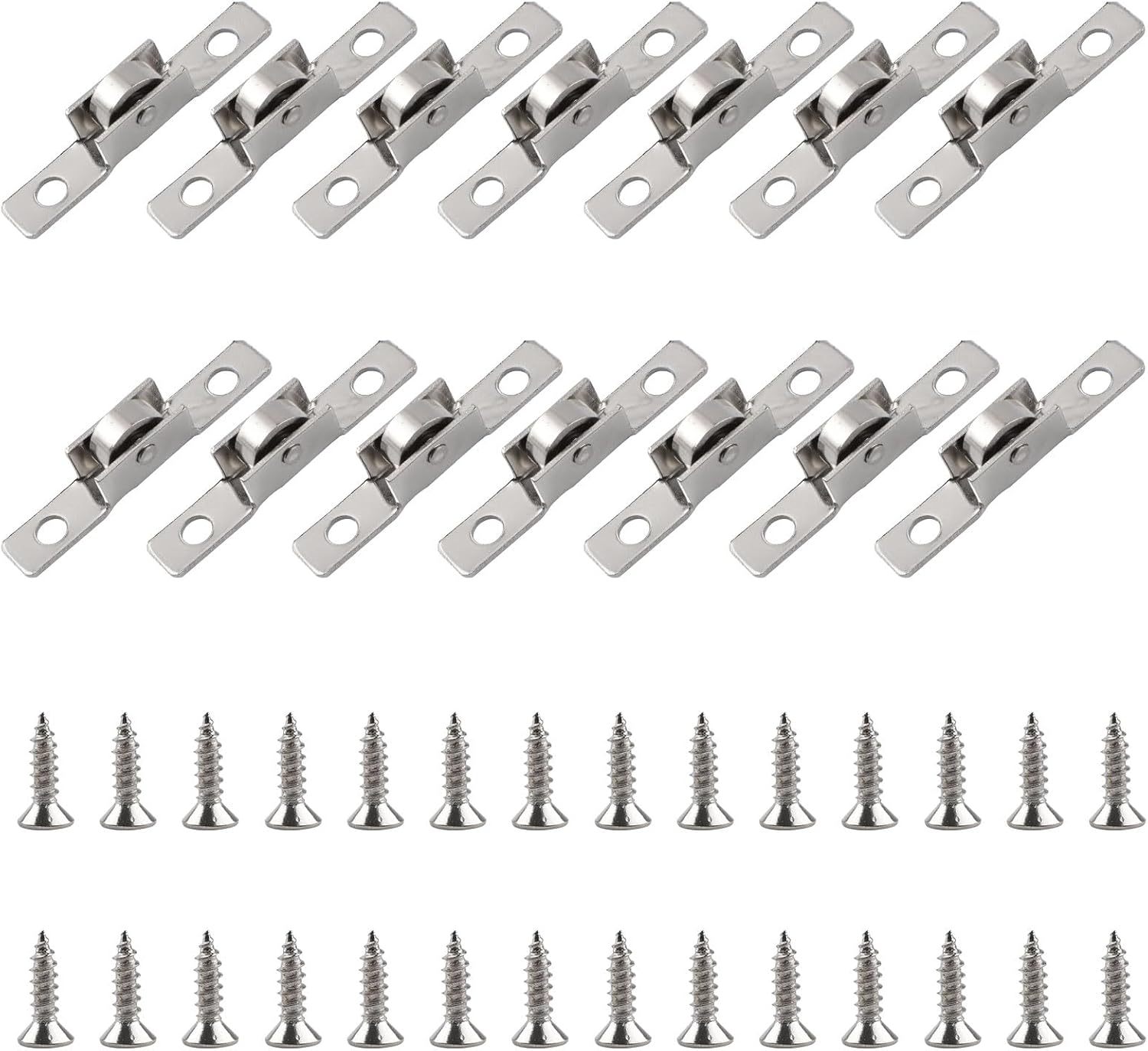 Amazon.com: UFURMATE Single Rollers Wheel, 14PCS Cold Rolled Steel ...