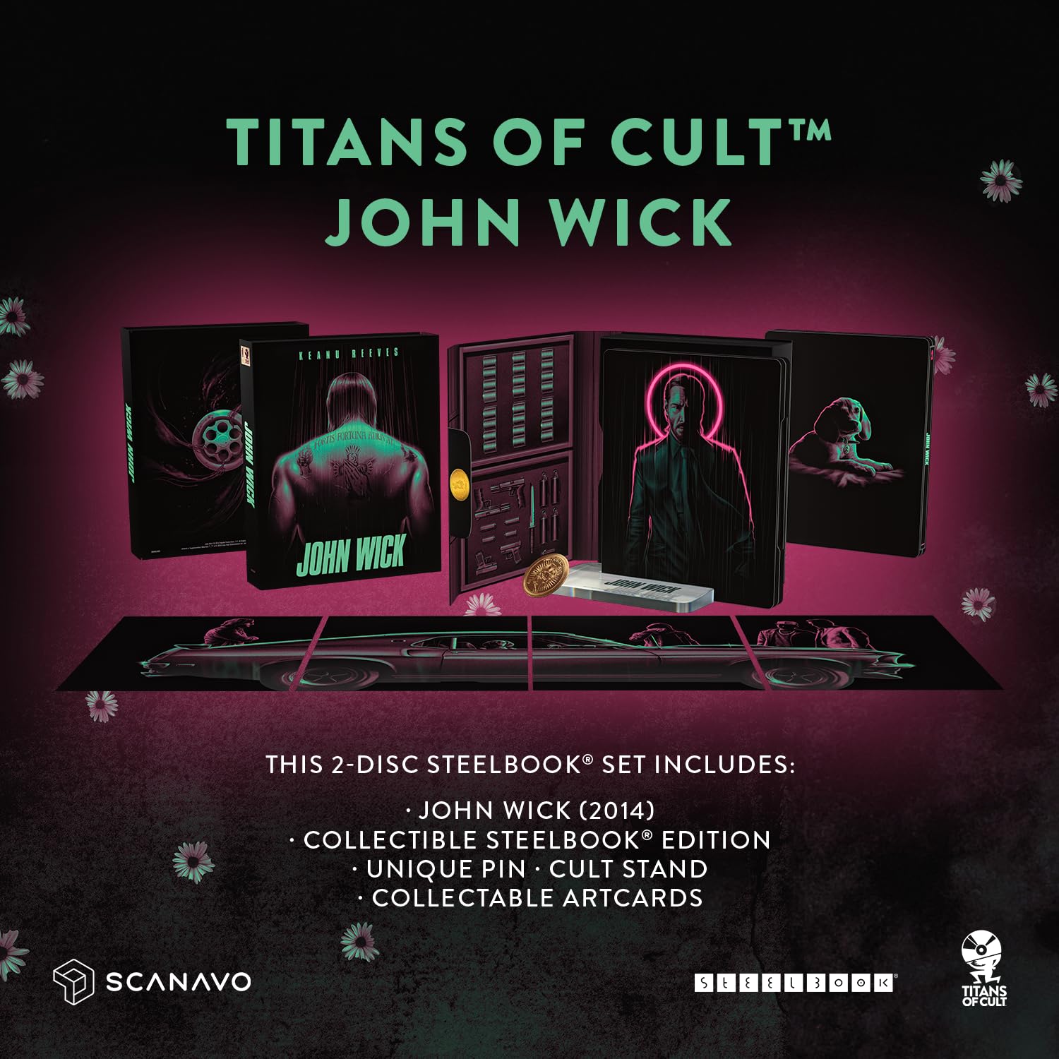 Amazon.com: John Wick 10th Anniversary Titans of Cult [4K Ultra HD ...