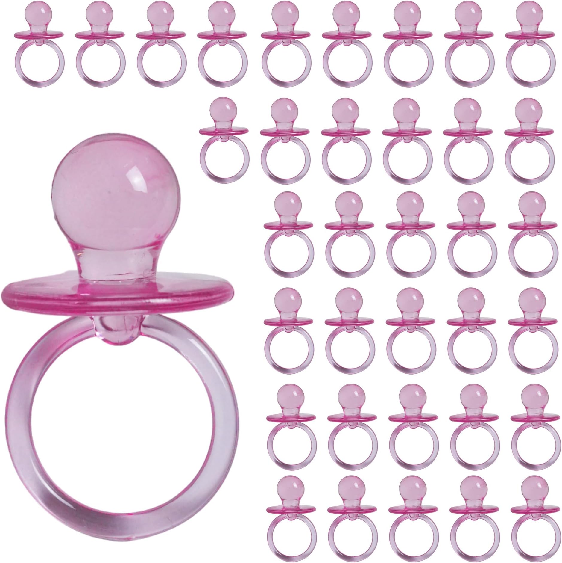 Amazon.com : 51 Pcs Cool Baby Shower Games Include Baby Pacifier Hunt ...