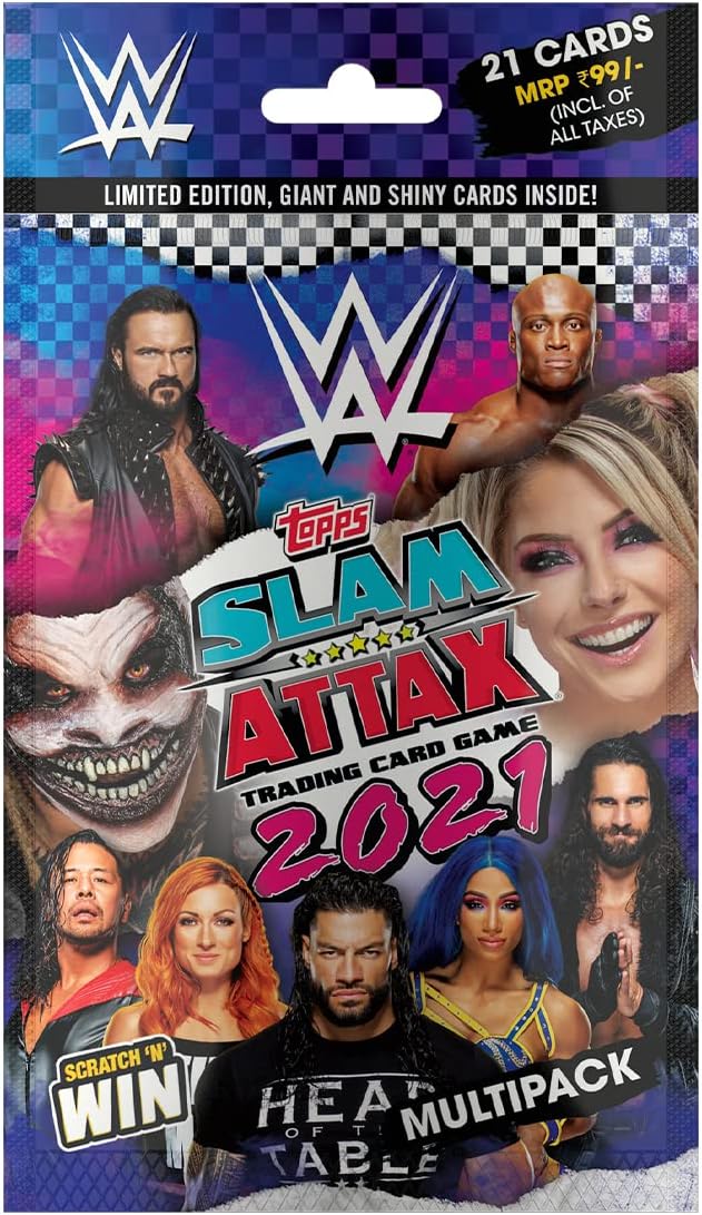 Topps WWE Slam Attax 2021 Edition (Multi Pack) I WWE Cards | WWE Slam ...