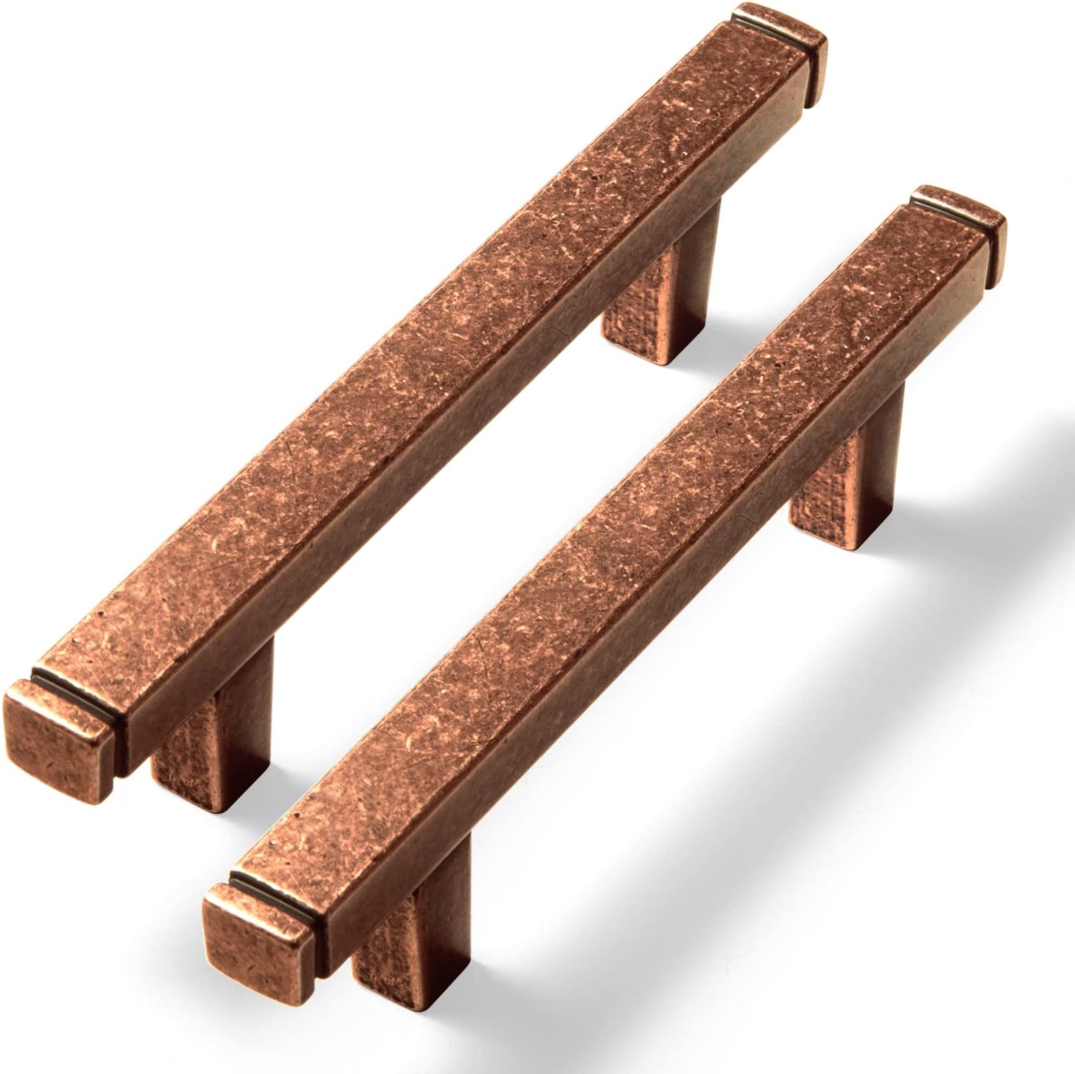 10 Pack - Hamilton Bowes Satin Copper (Rose Gold) Cabinet Hardware Pull ...