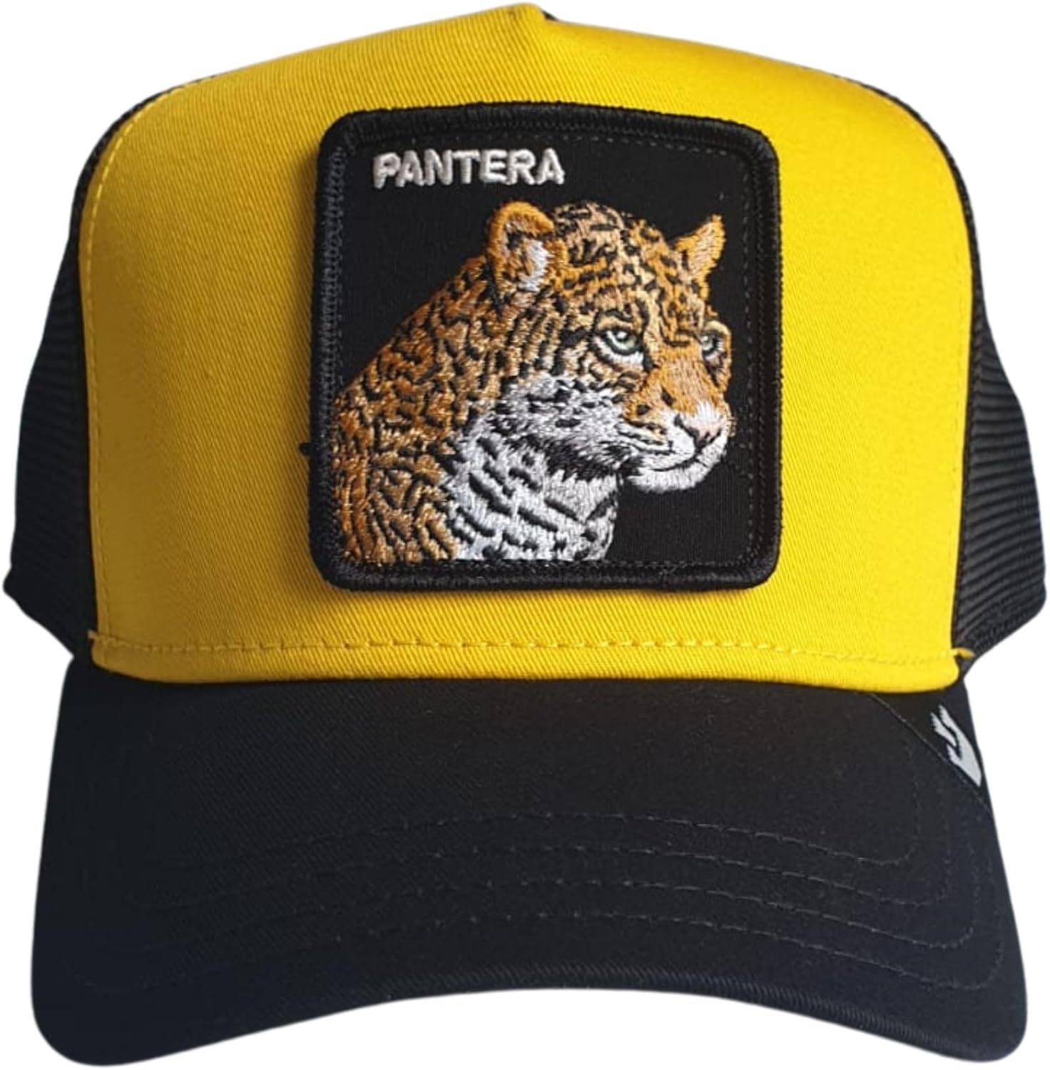 Goorin Bros. Hat Pantera Trucker Cap Unisex Synthetic Black/Gold at ...