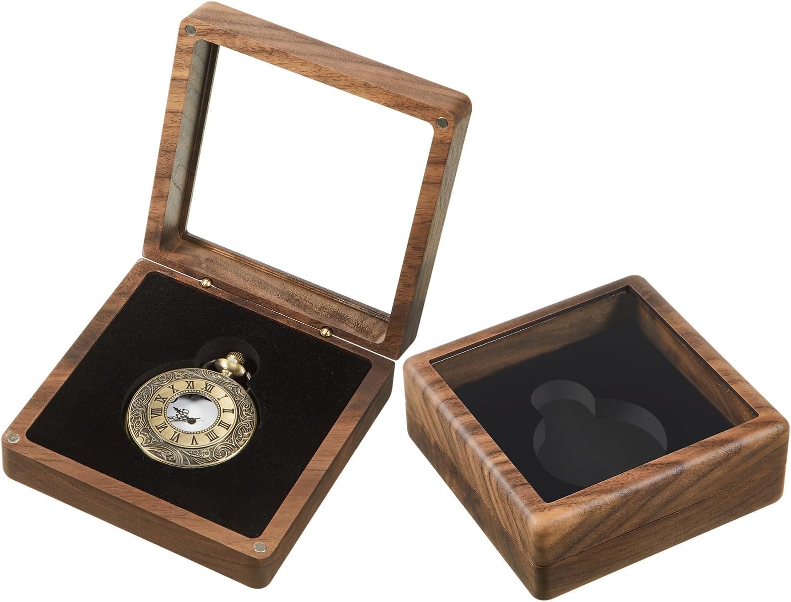 Amazon.com: Pocket Watch Case Holder Brass Stand 1 Arm Display ...