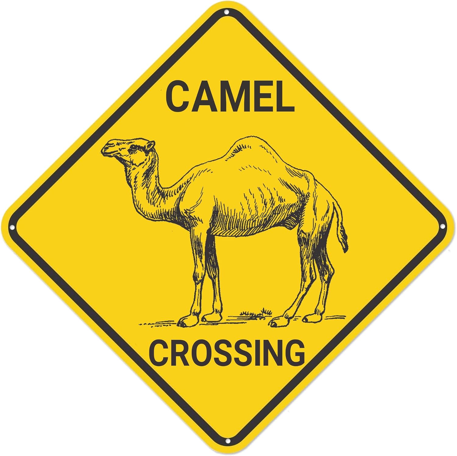 Amazon.com: Camel Crossing Sign, Camel Sign Camel Decor Camel Lover ...