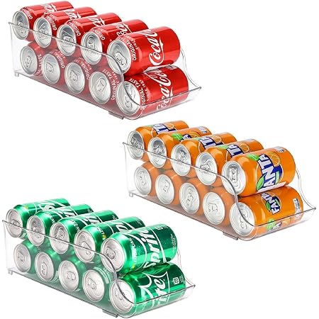 Taylor & Brown 3 Tier Stackable Can Rack Organizer, Storage for 36 cans ...