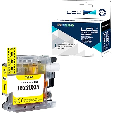 LCL LC22U LC22UBK LC22UC LC22UM LC22UY XL High Yield (4-Pack Black Cyan ...