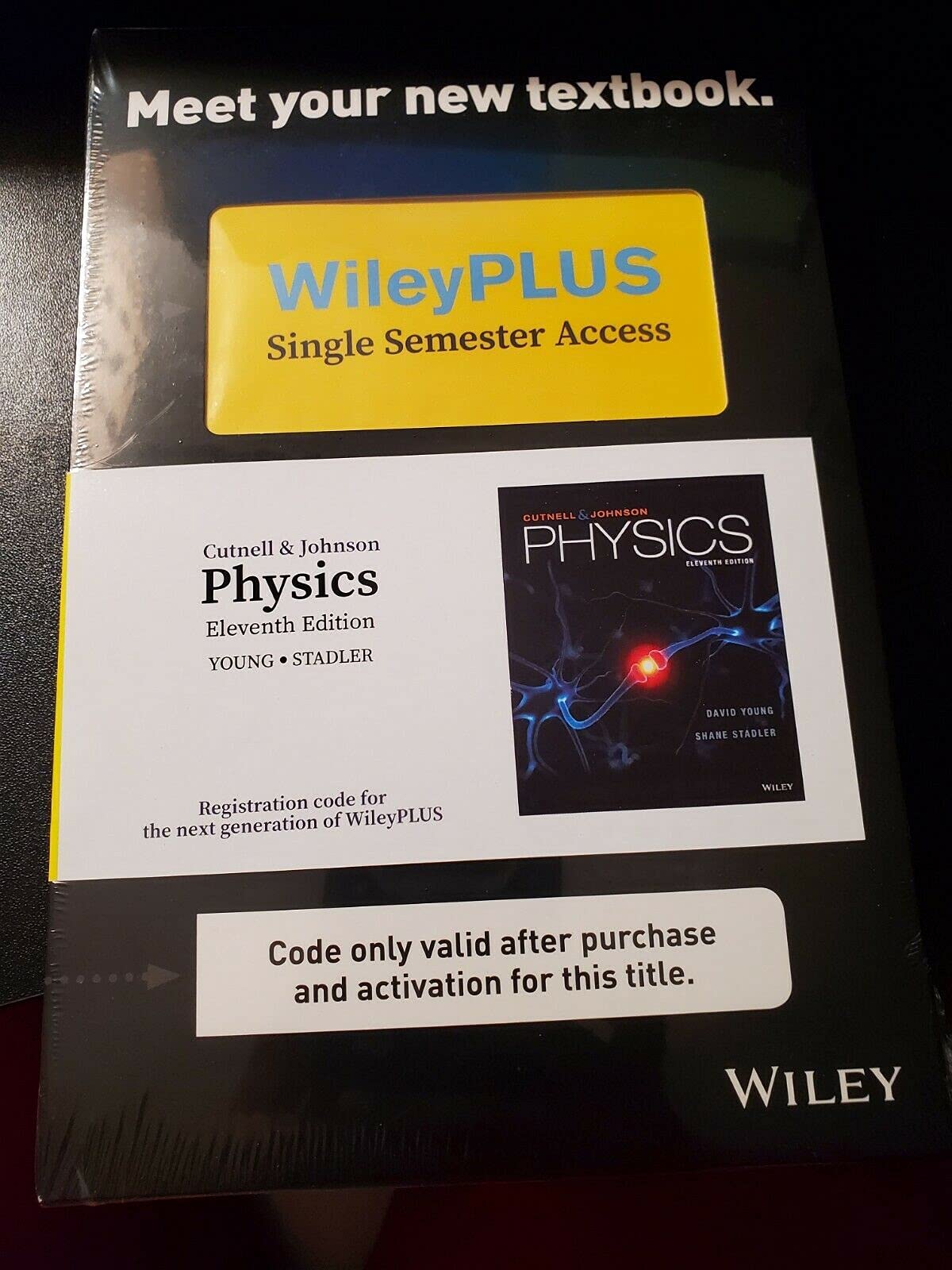 Physics Eleventh Edition WileyPLUS Next Gen Student Package 2 Semesters: Cutnell: 9781119497004 ...