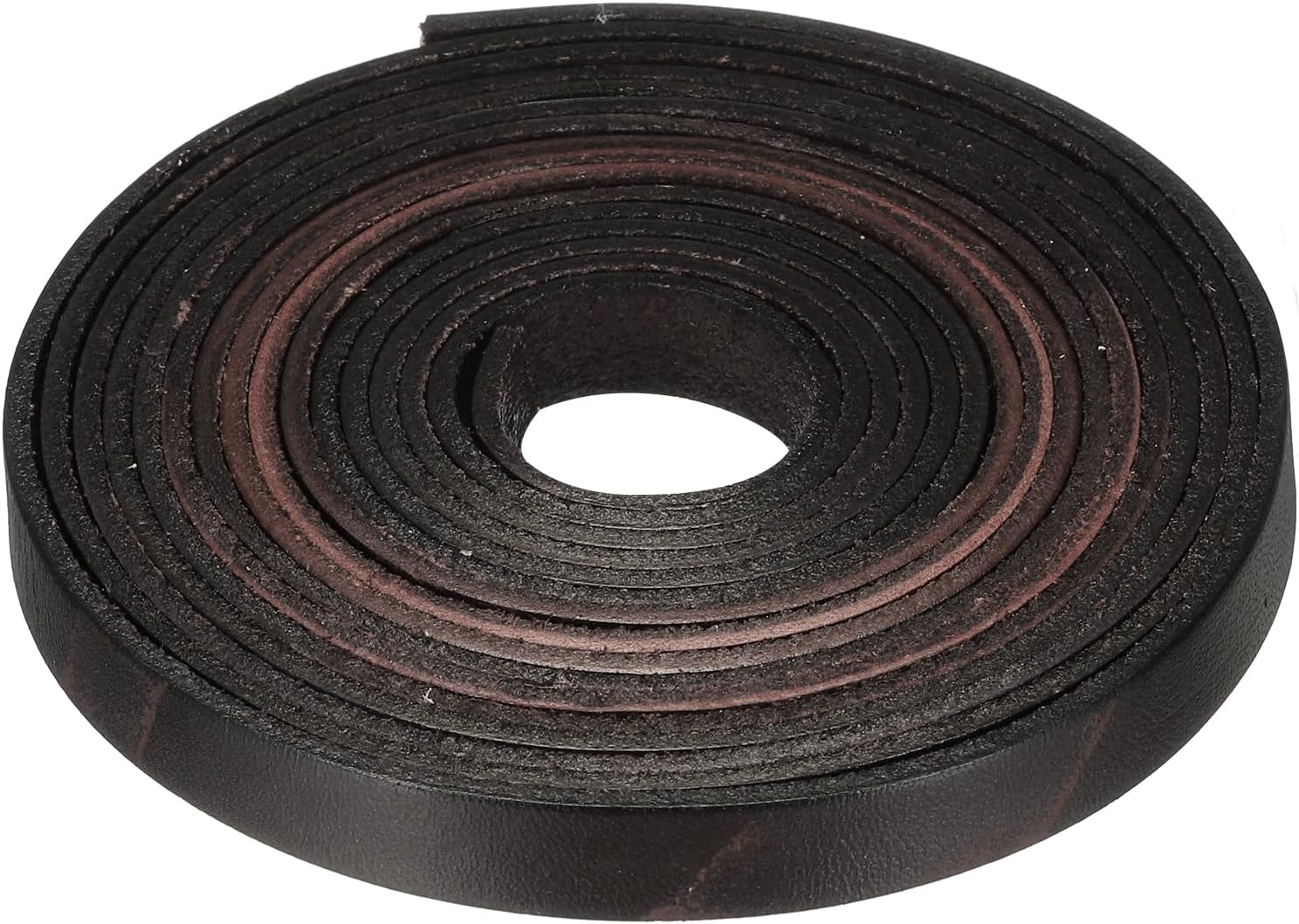Amazon.com: uxcell 3.3 Yards 10mm Flat Leather Cord, Leather Lacing ...