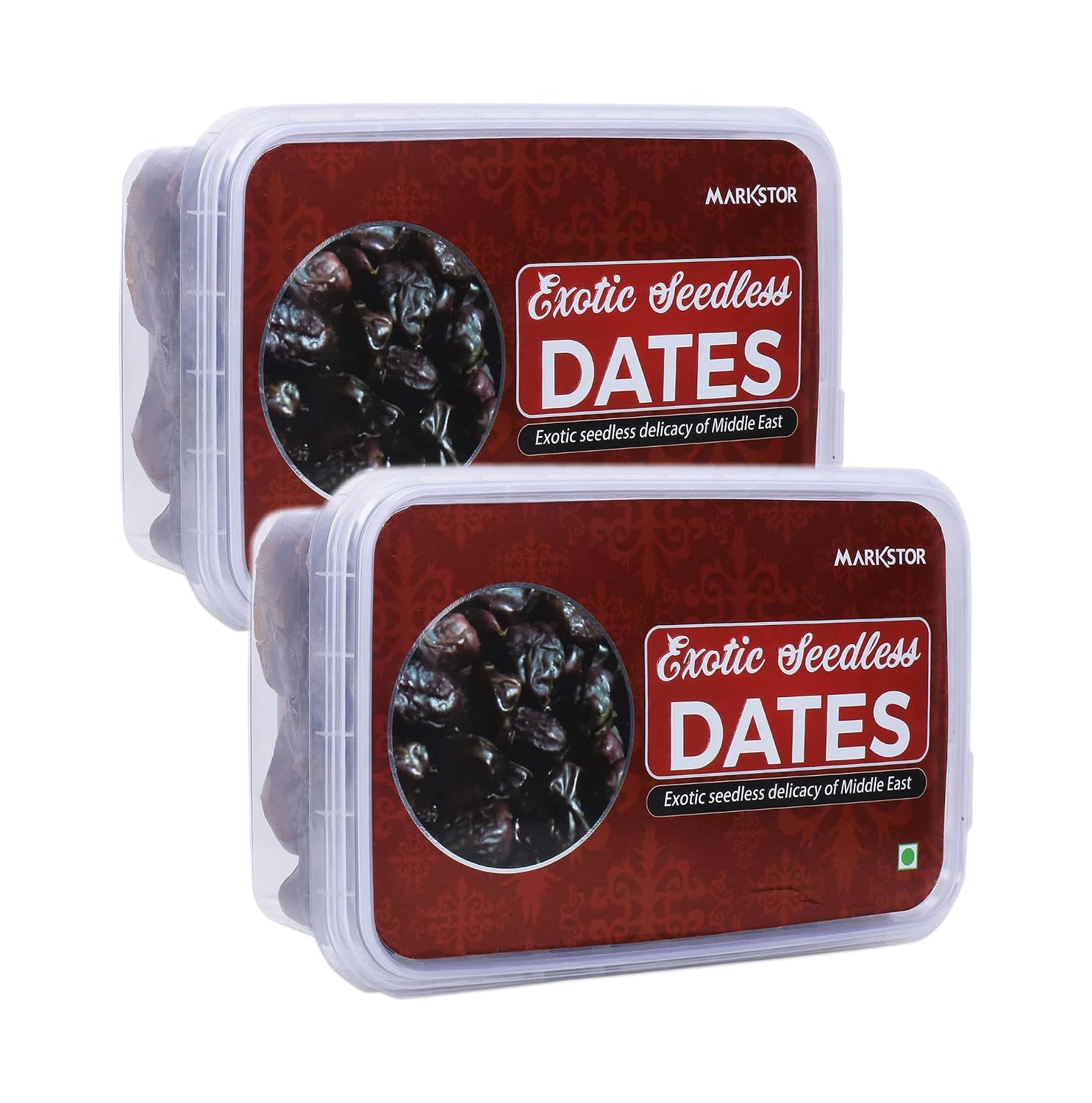 Markstor Exotic Seedless Dates 1 Kg (500g x 2) - Fresh Imported Khajoor ...