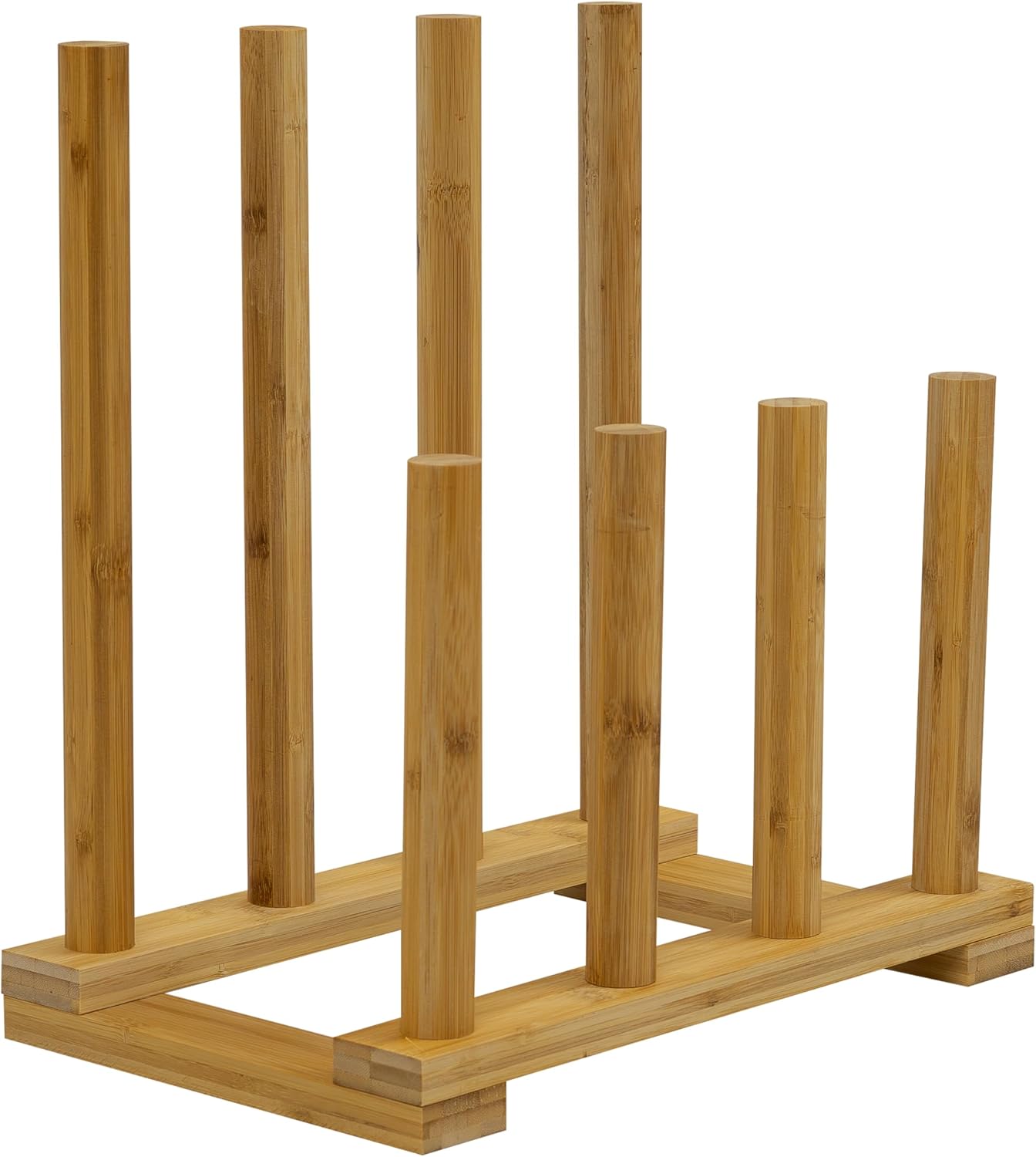 Woodside Bamboo Wellington Boot Rack/Walking Boot Storage Stand, Indoor ...