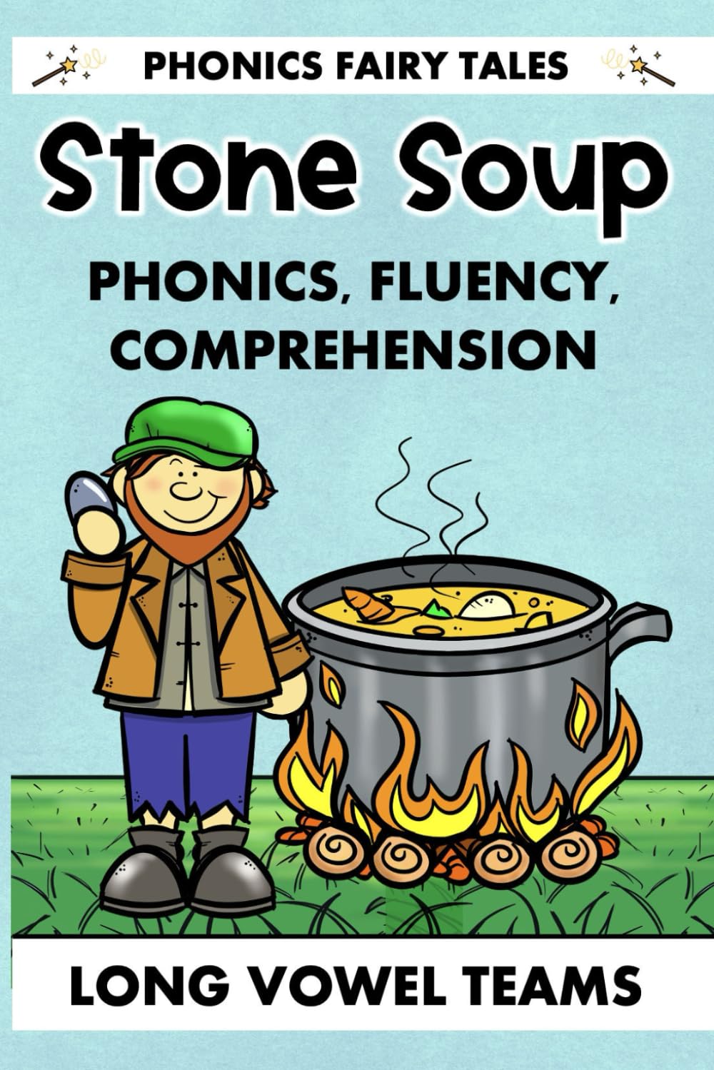 Amazon.com: Phonics Fairy Tales Stone Soup Book for Kids Phonics ...