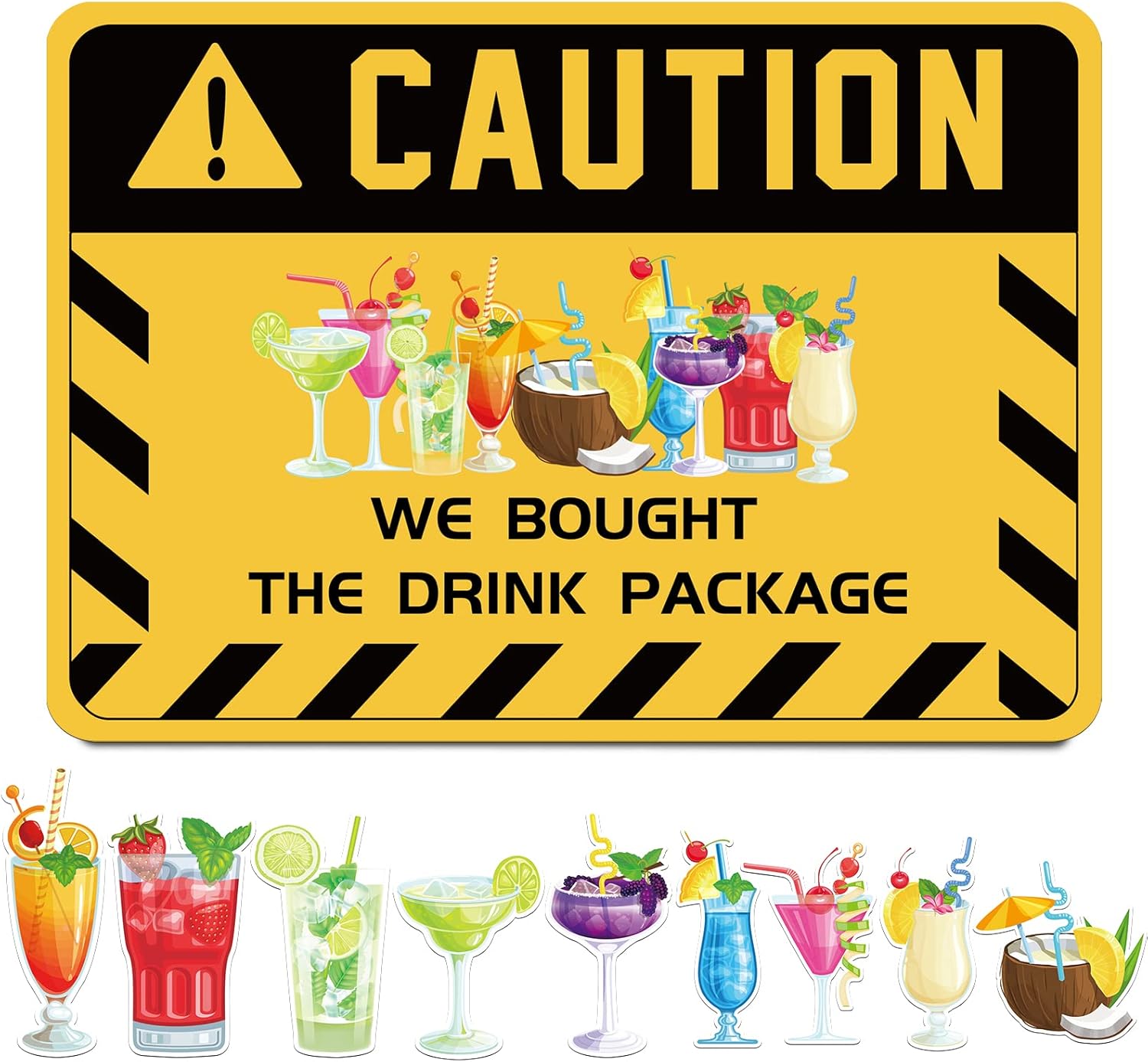 Amazon.com: Hoteam 10 Pcs Cruise Door Magnet Decorations Personalized ...