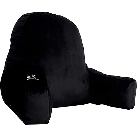 BHARAT PILLOWS Bed Back Rest Pillow with Support Arms Perfect for Back ...