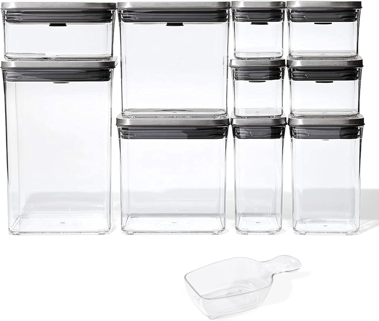 Amazon.com: OXO SteeL 12-Piece POP Container Set: Home & Kitchen