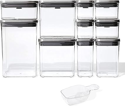 Amazon.com: OXO SteeL 12-Piece POP Container Set: Home & Kitchen