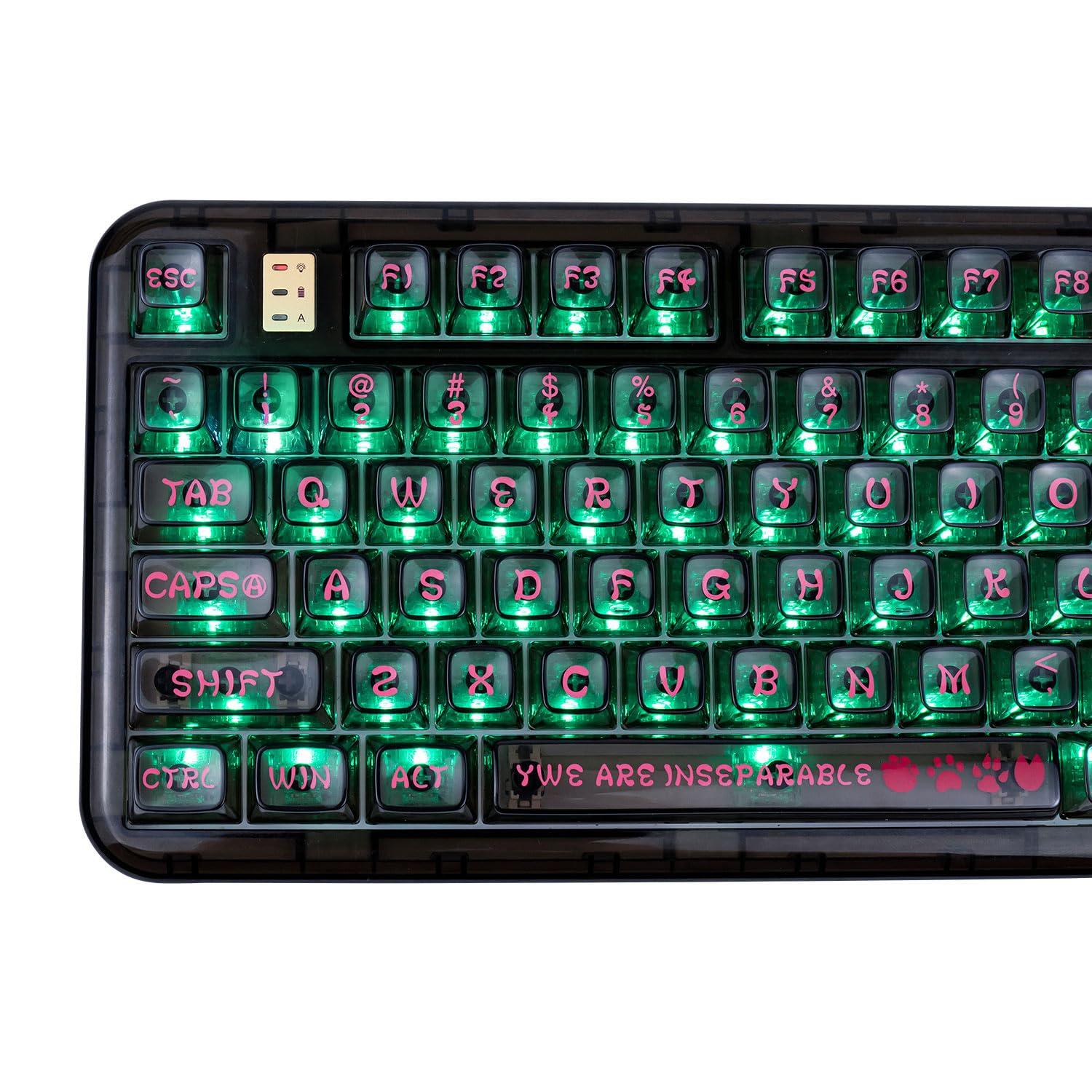 Amazon.com: CoolKiller Clear Keycap Set, 142 Full Keys for Mechanical ...