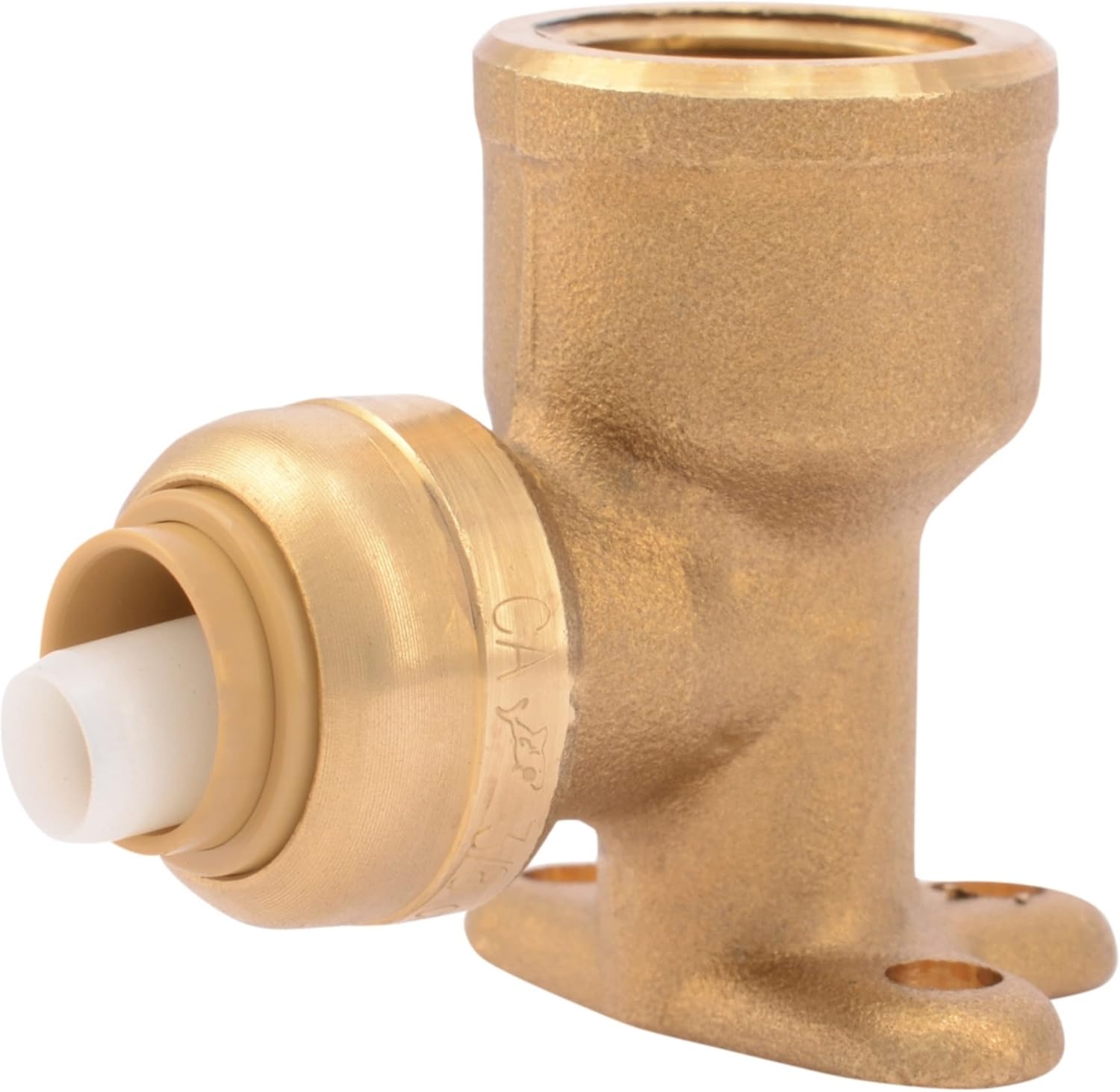 SharkBite U332LFA Drop Ear Elbow, 3/8 Inch x 1/2 Inch, Push-to-Connect ...