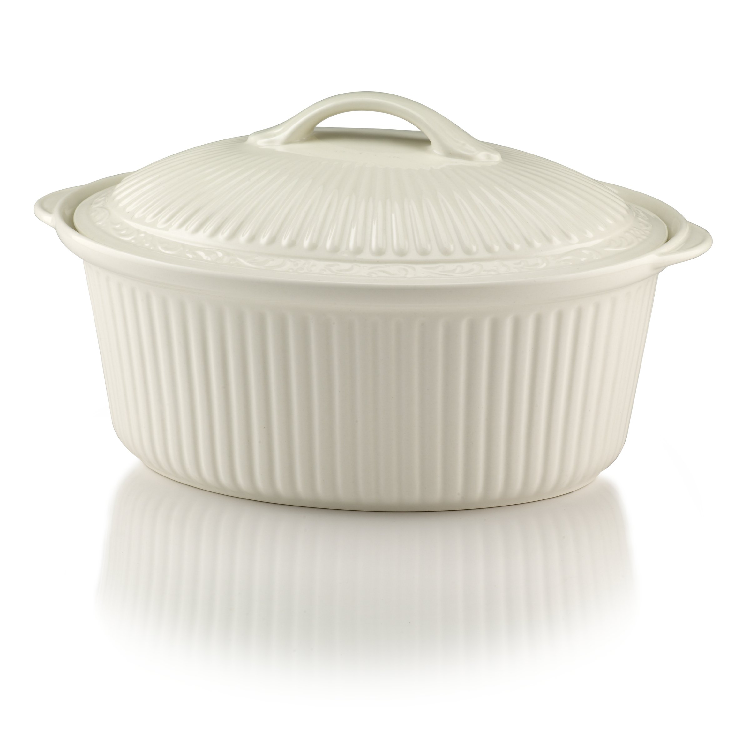 Snapklik.com : Mikasa Italian Countryside Round Casserole Dish
