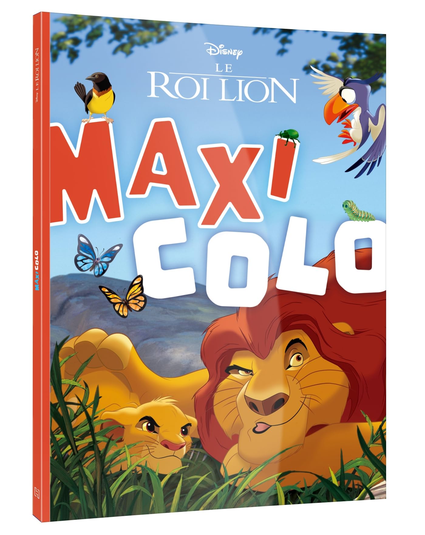 LE ROI LION - Maxi Colo - Disney : Disney: Amazon.nl: Boeken