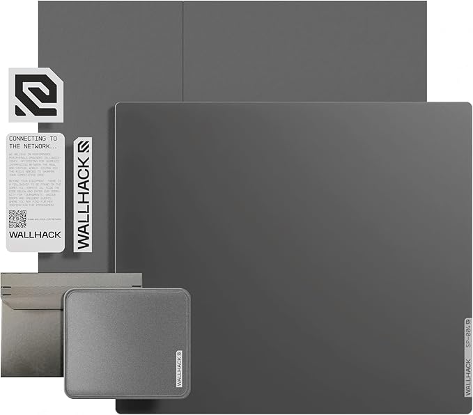 Wallhack SP-004 Glass Gaming Mousepad - Professional Esport Mouse Mat w ...