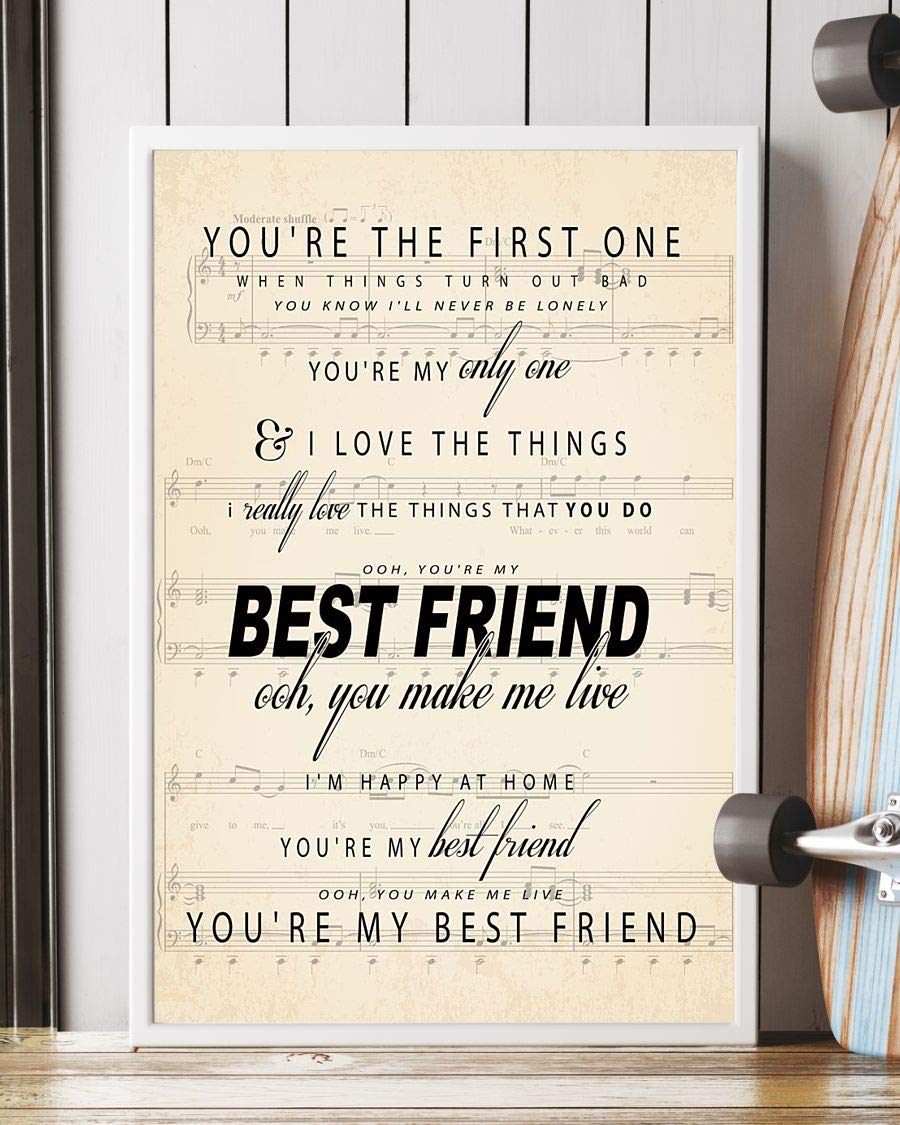 Best Friend Song Quote Song Lyric ´Best Of Friends´ ESL Worksheet