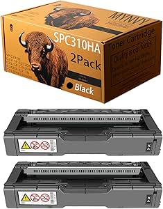 Amazon.com: MYNVY SPC310HA Toner Cartridge Replacement for Ricoh SPC310HA 406475 406476 406477 ...