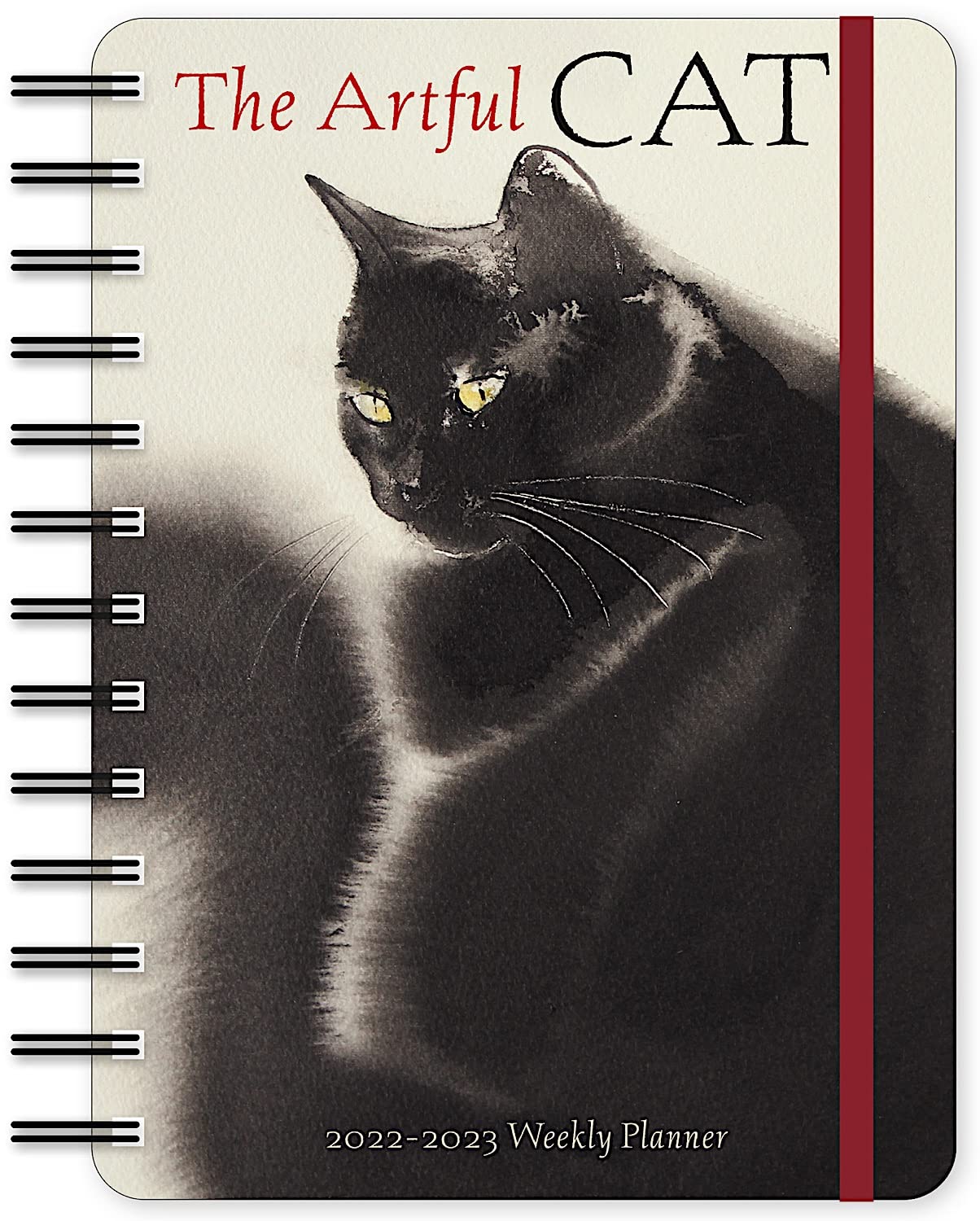 The Artful Cat 2022-2023 Weekly Planner | On-the-Go 17-Month Calendar ...