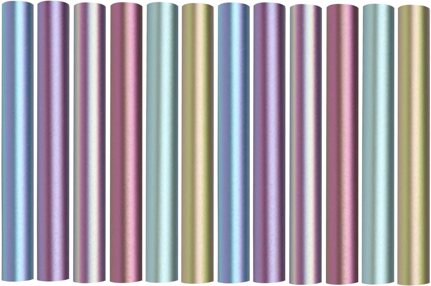 Gradients Colors Heat Transfer Vinyl Sheets HTV for DIY T-Shirt 12 ...