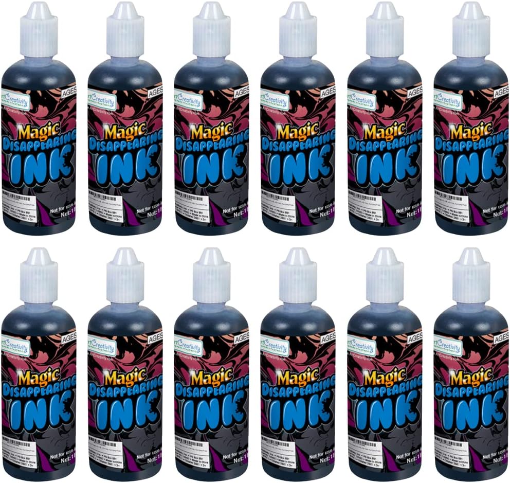 Amazon.com: ArtCreativity Magic Ink in Blue - Pack of 12 - Includes 1 ...