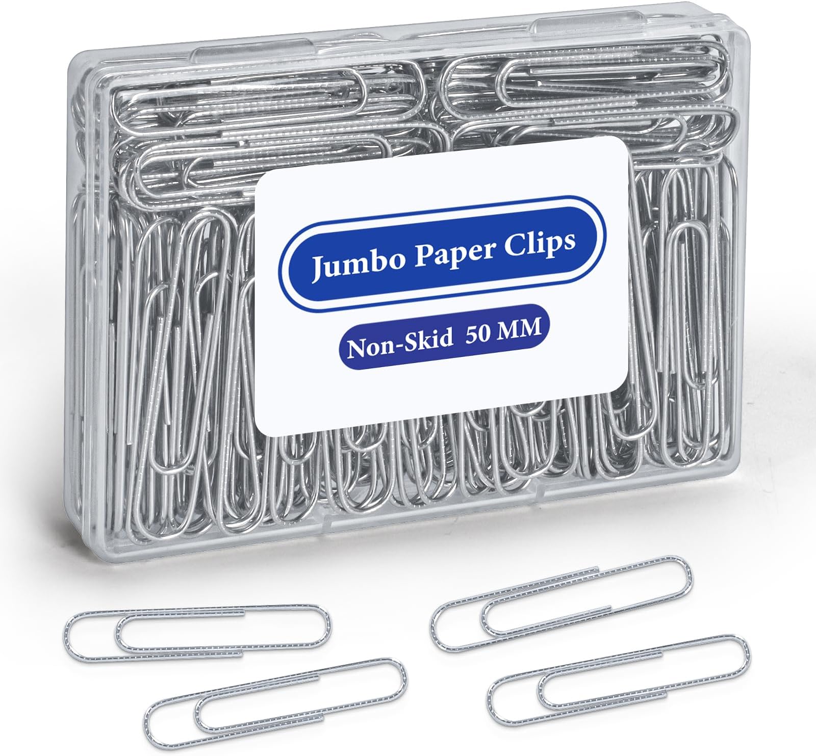 Amazon.com : Jumbo Paper Clips Non-Skid, 100 Large Paper Clips, Jumbo ...