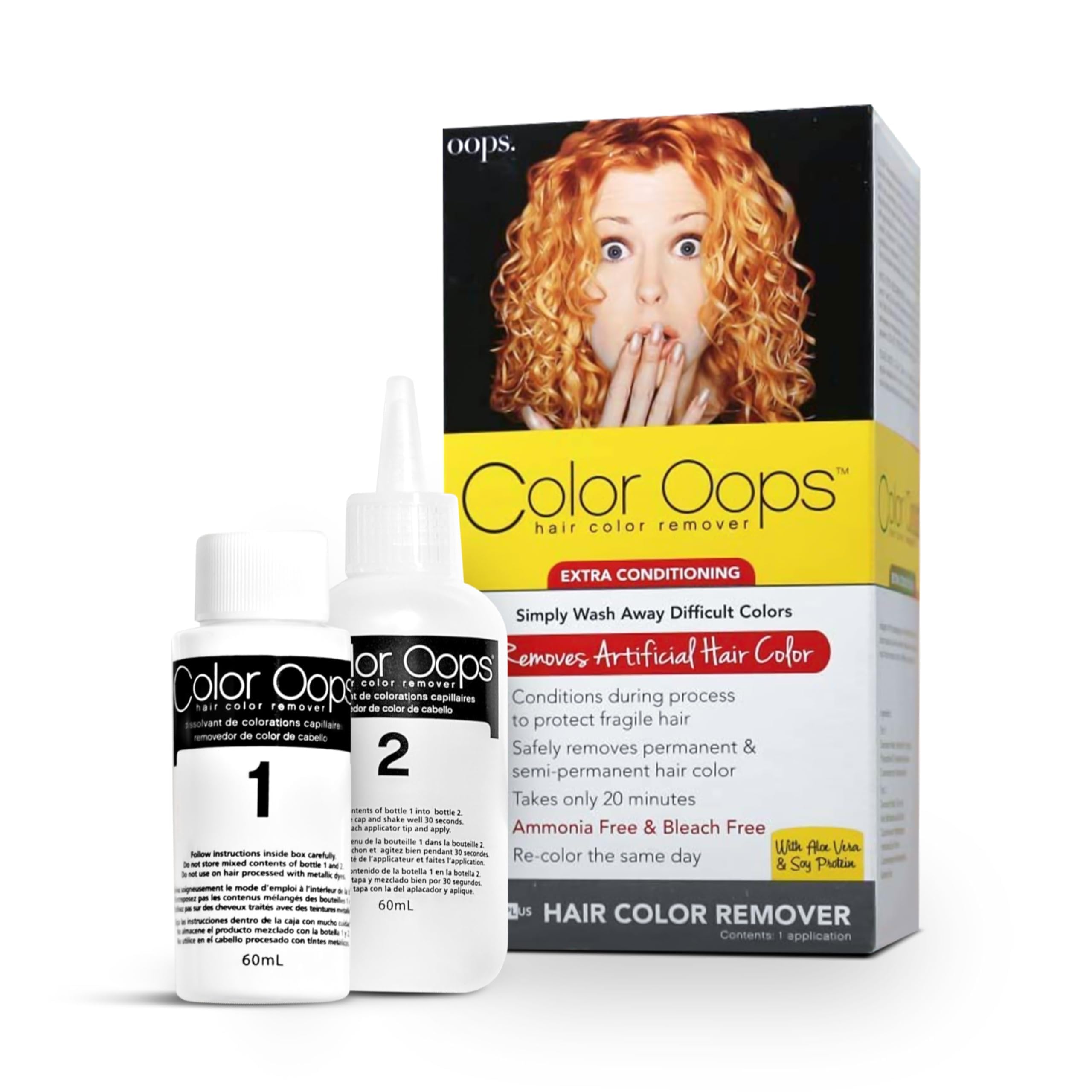 Amazon.com : Color Oops Extra Conditioning Hair Color Remover, 1 ...