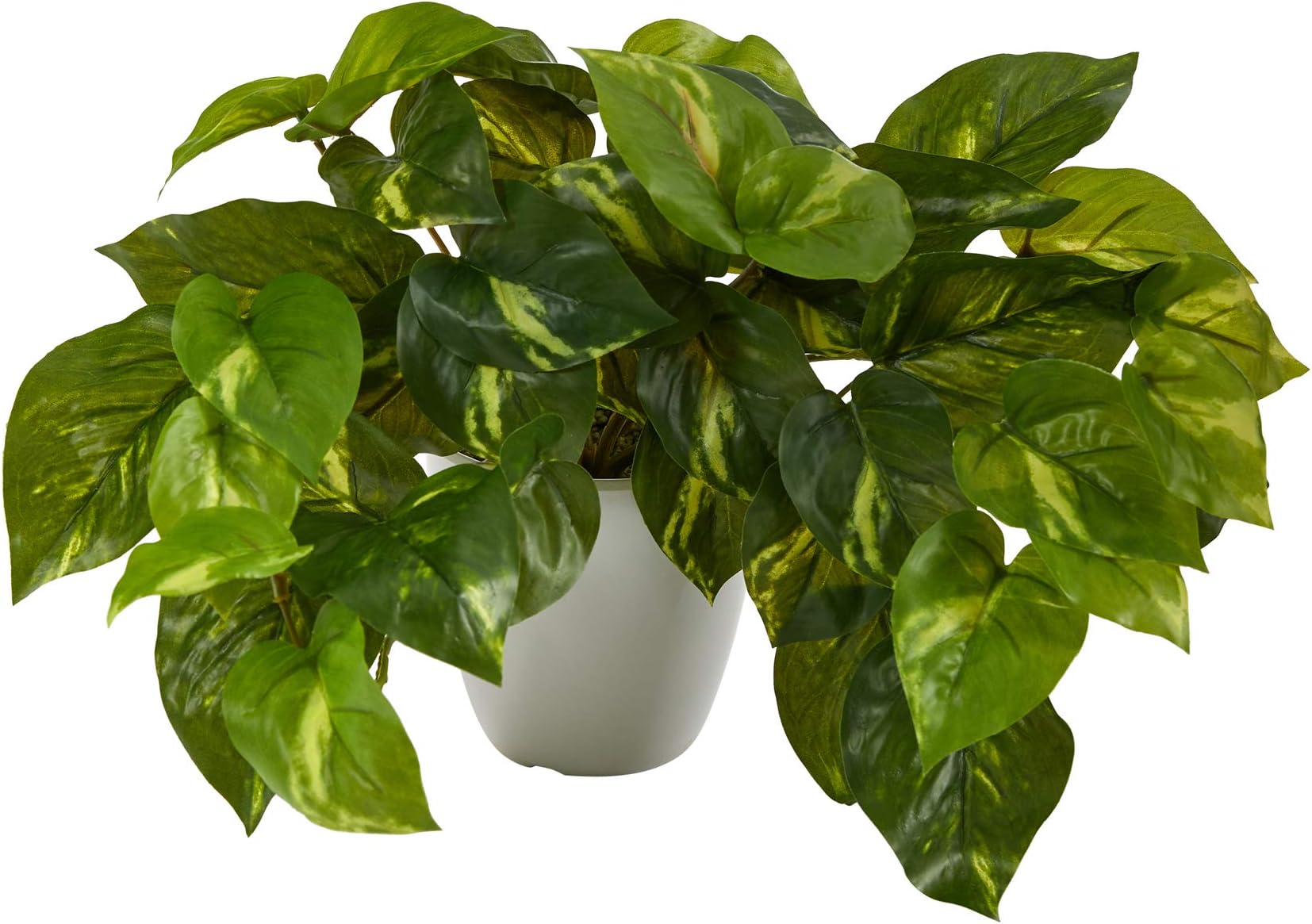 Amazon.com: Waipfaru Faux Plants Indoor with Plastic Pots, Realistic ...