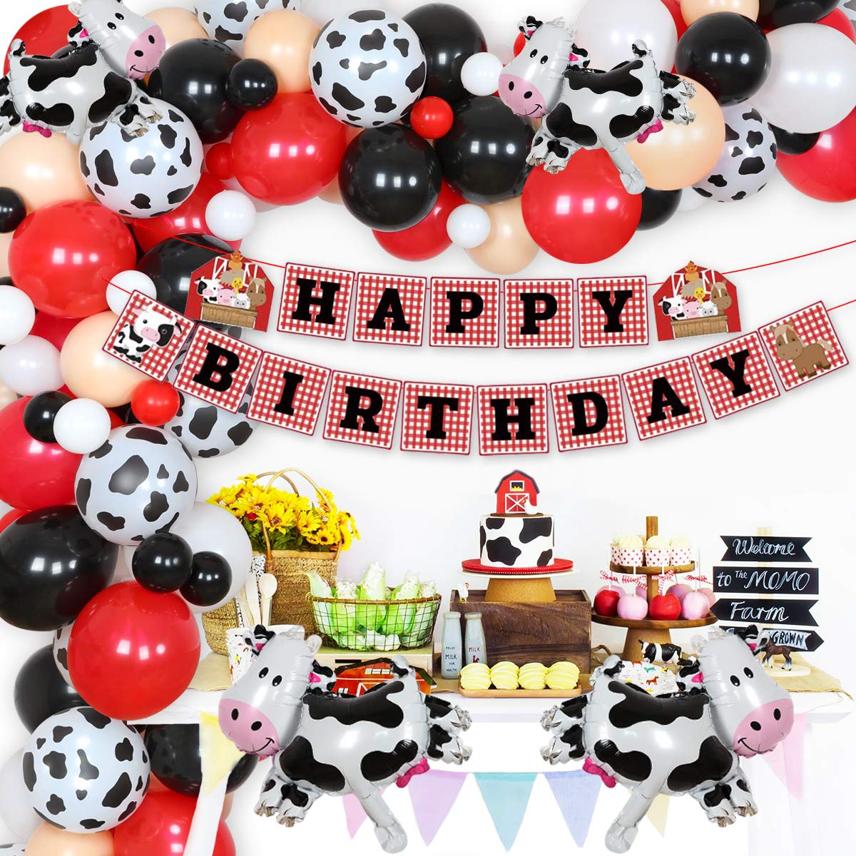 Buy Farm Animal Theme Party Balloon Garland Arch Kit Cow Party Supplies buy-farm-animal-theme-party-balloon-garland-arch-kit-cow-party-supplies