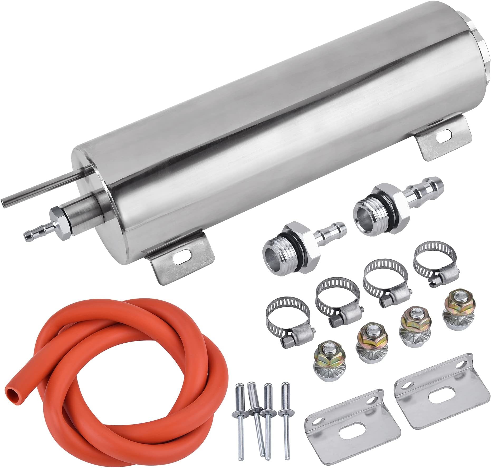 EVIL ENERGY Coolant Overflow Tank, Radiator Overflow Tank (Stainless ...