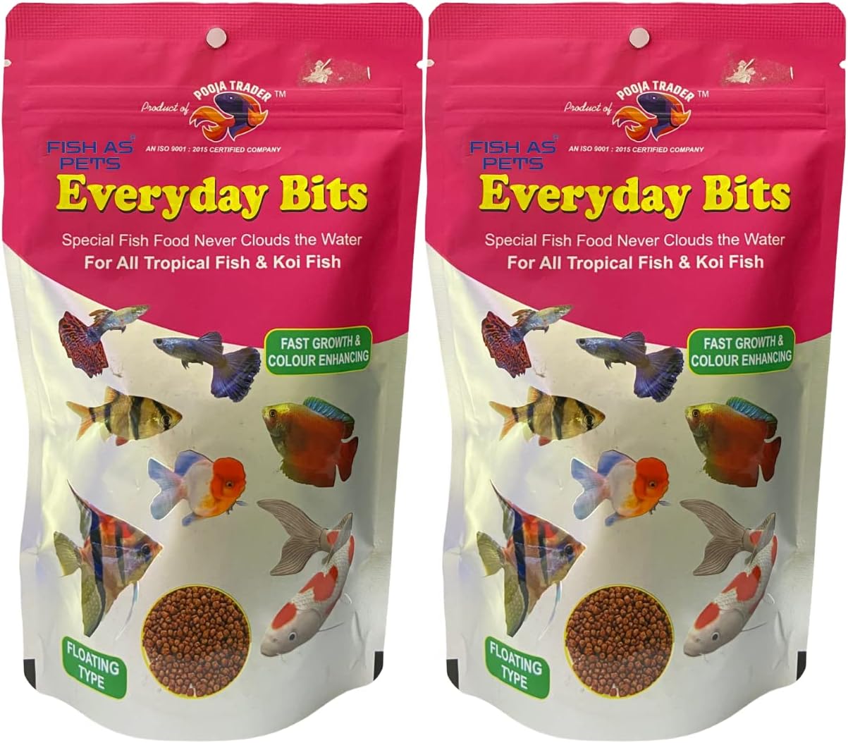 Instinct with Spirulina Fish Food for Aquarium Fish Food, 200 gm (100gm ...