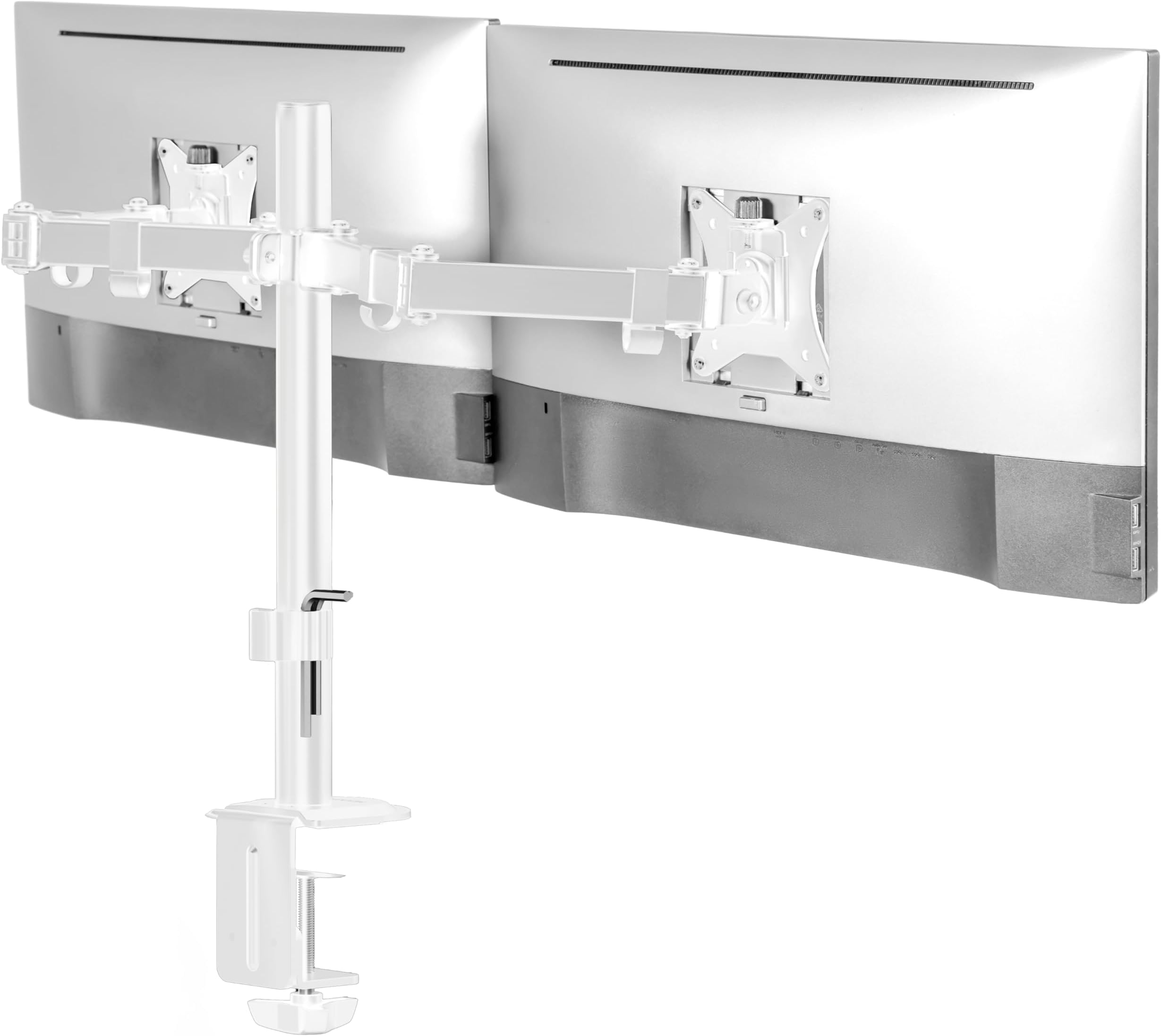 Amazon.com: Mount-It! Dual Monitor Mount for Desk, Adjustable Tilt ...