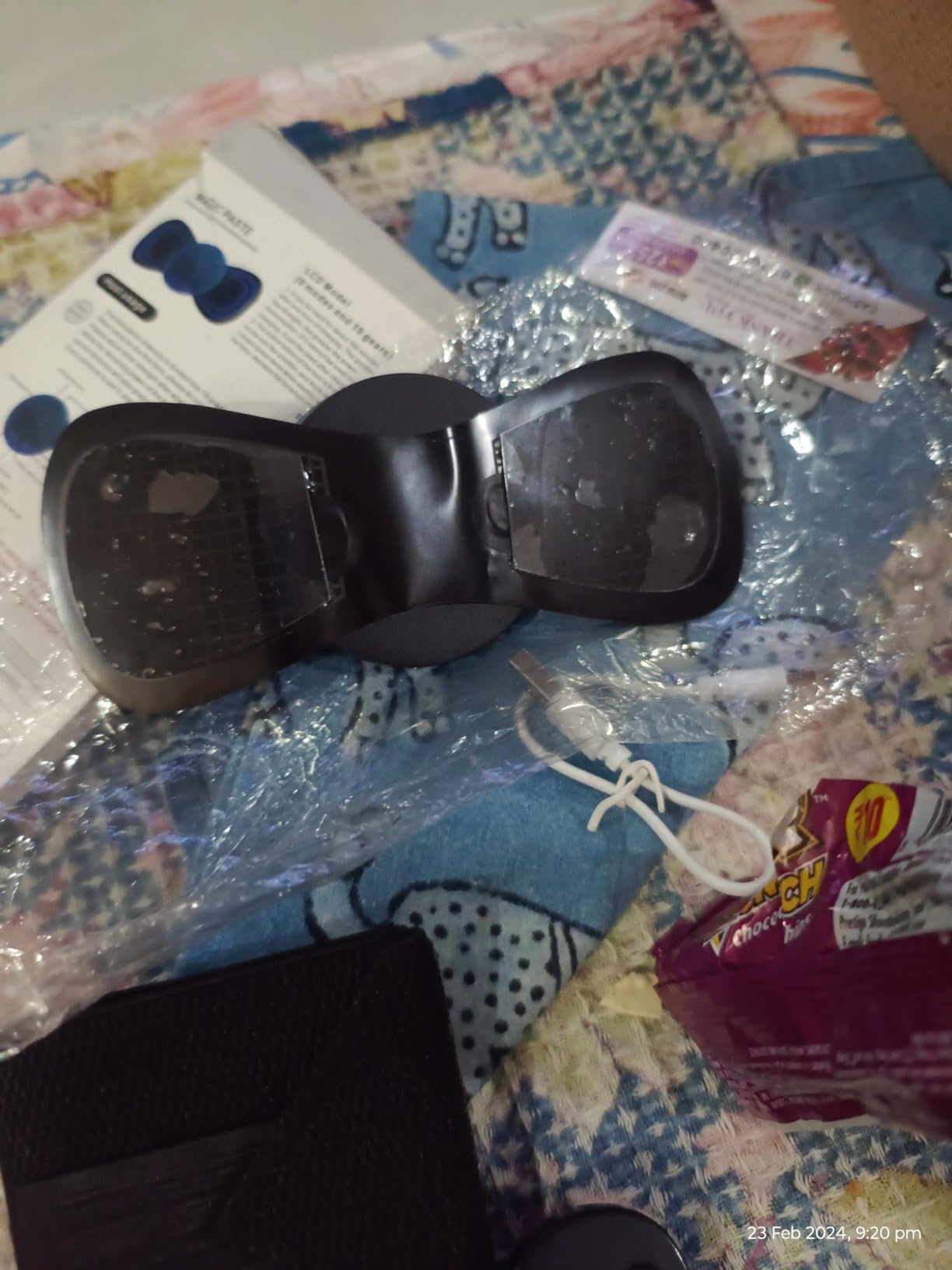 Butterfly Massager Machine for Pain Relief, Rechargeable Full Body TENS ...